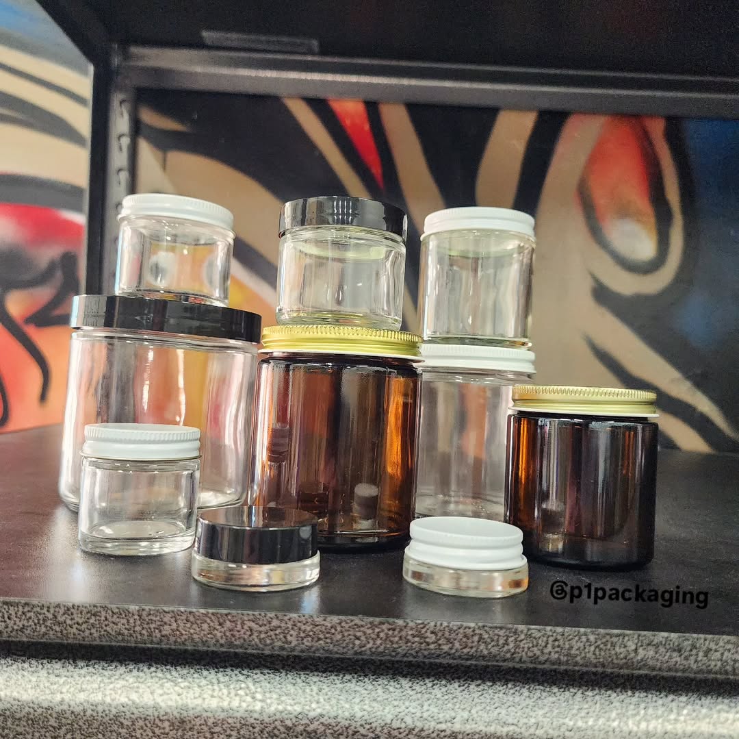 Deluxe Glass Jars – P1 Packaging